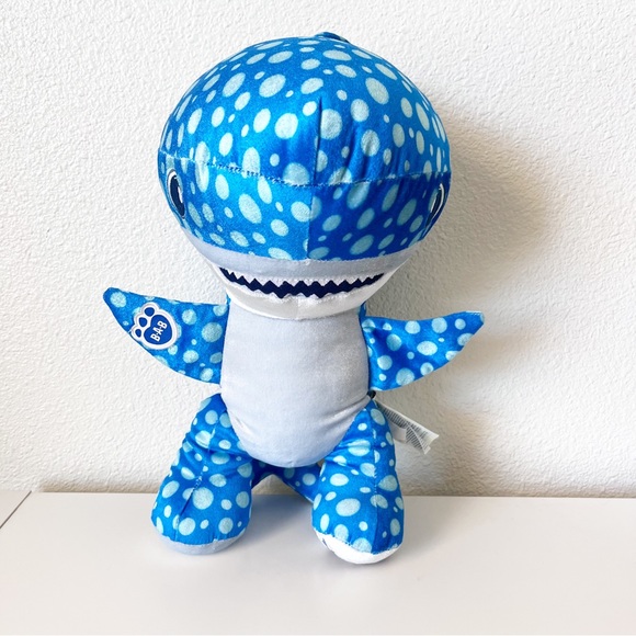 Build-A-Bear | Toys | Build A Bear Whale Shark 29 Shark Week Blue Plush ...